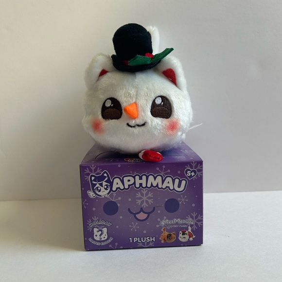 Aphmau | Toys | 224 Aphmau Meemeows Snowman Cat 6 Christmas Holiday ...